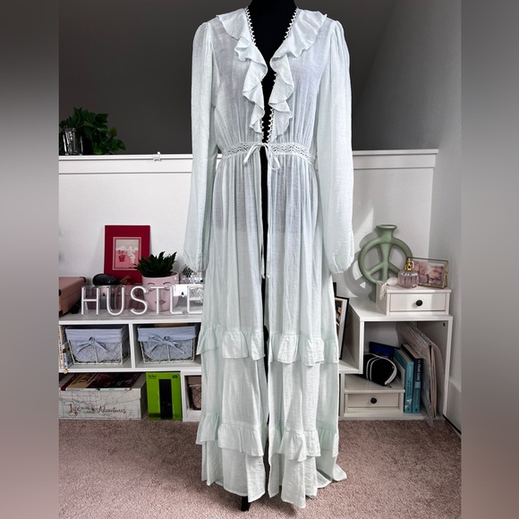 Forever 21 | Dresses | Nwt Mint Green Robe | Poshmark